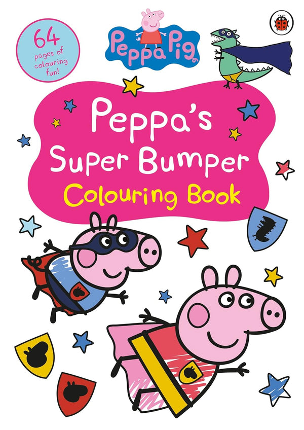 Peppa Pig: Peppa’s Super Bumper Colouring Book – Pupilio