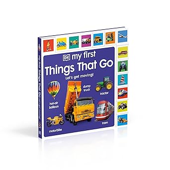 DK My First Things That Go: Let's Get Moving! – Pupilio
