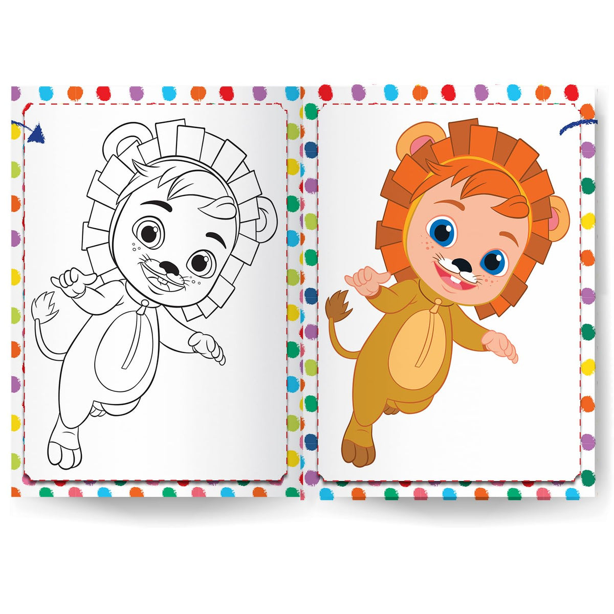 CoComelon: JJ and His Friends Copy Colouring Book – Pupilio