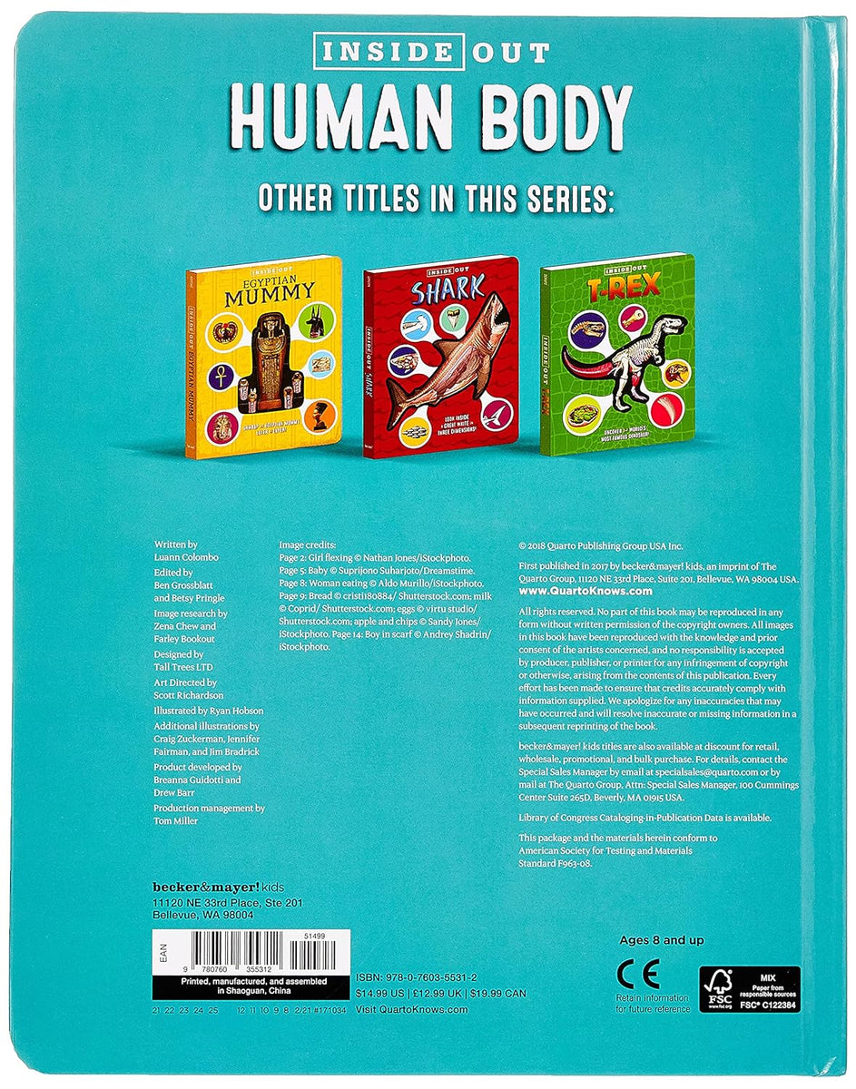 Inside Out Human Body: Explore the World's Most Amazing Machine-You ...