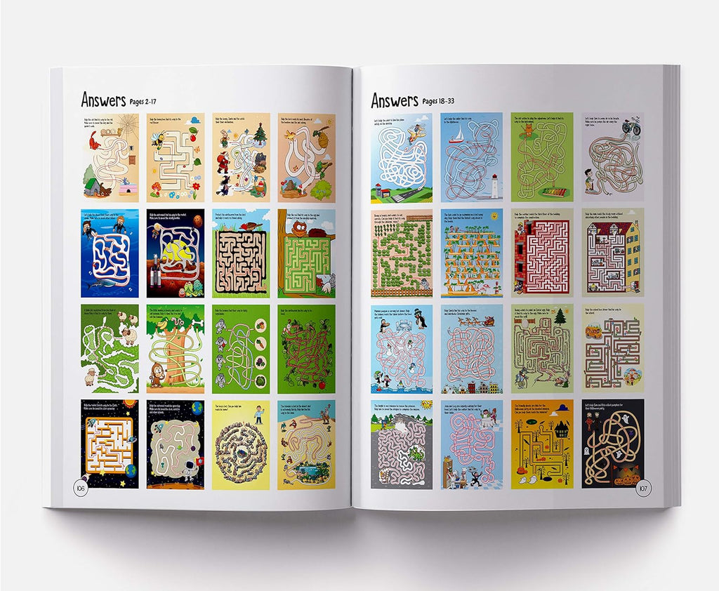 101 Maze Activity Book – Pupilio