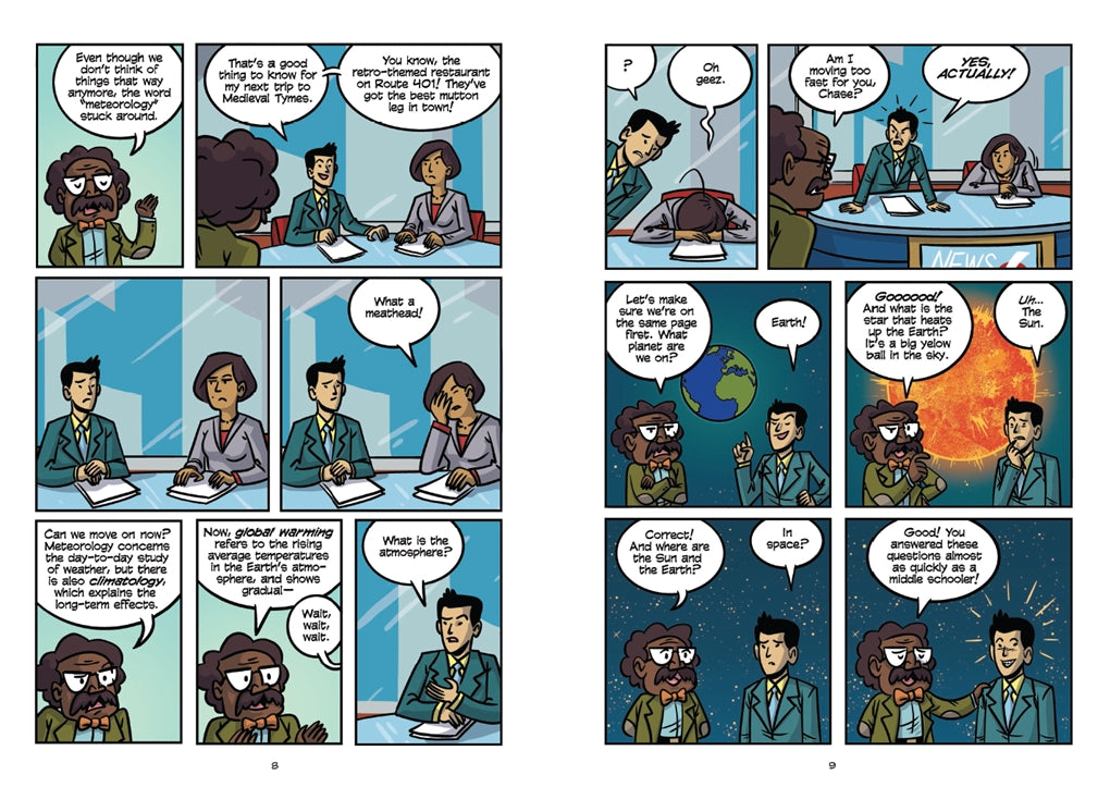 Science Comics: Wild Weather: Storms, Meteorology, and Climate – Pupilio