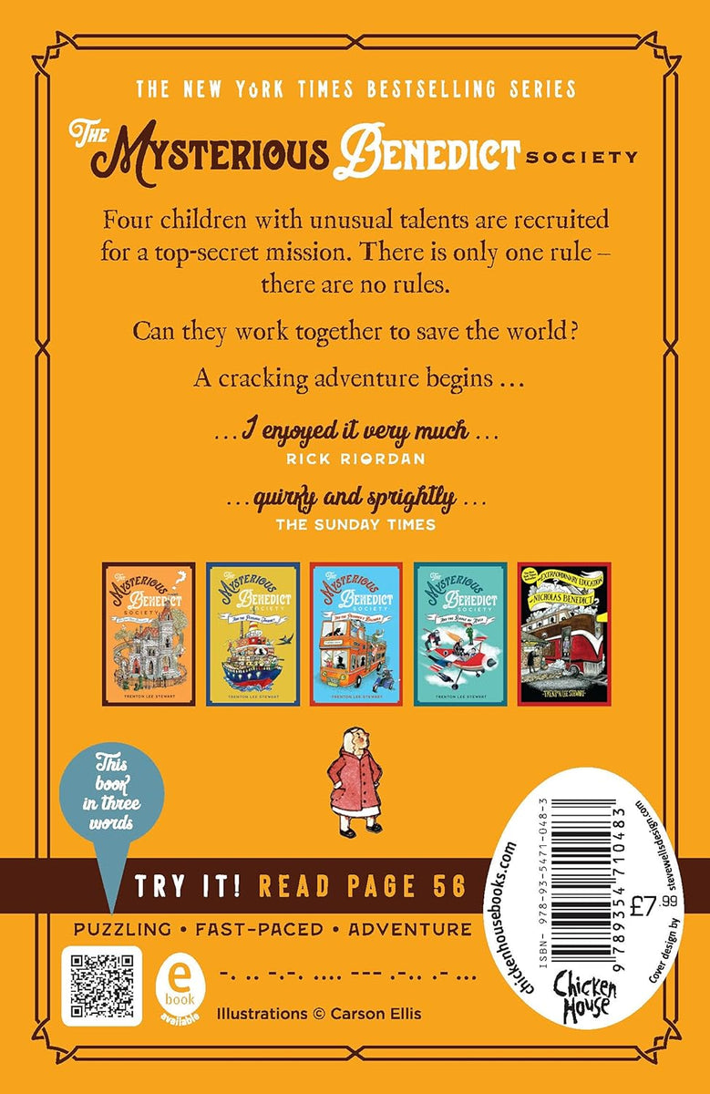 The Mysterious Benedict Society Book 1# New York Times Bestseller – Pupilio