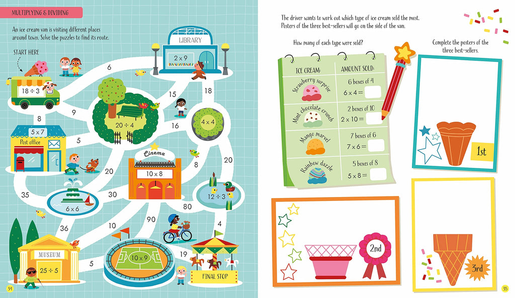 Usborne Pencil and Paper Maths Activity Book – Pupilio