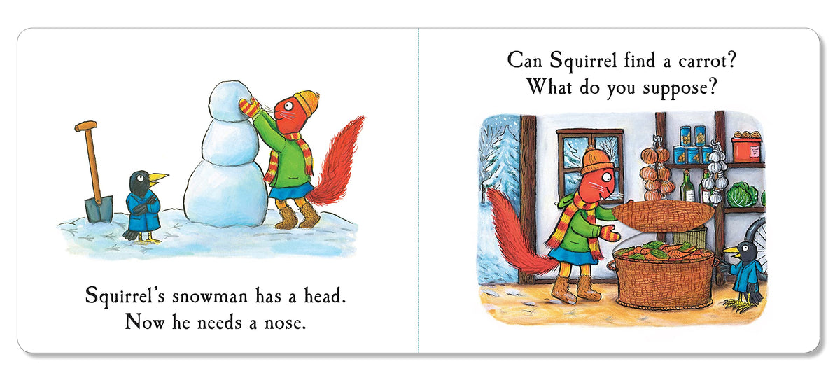 Squirrel's Snowman: Tales from Acorn Wood - Julia Donaldson – Pupilio